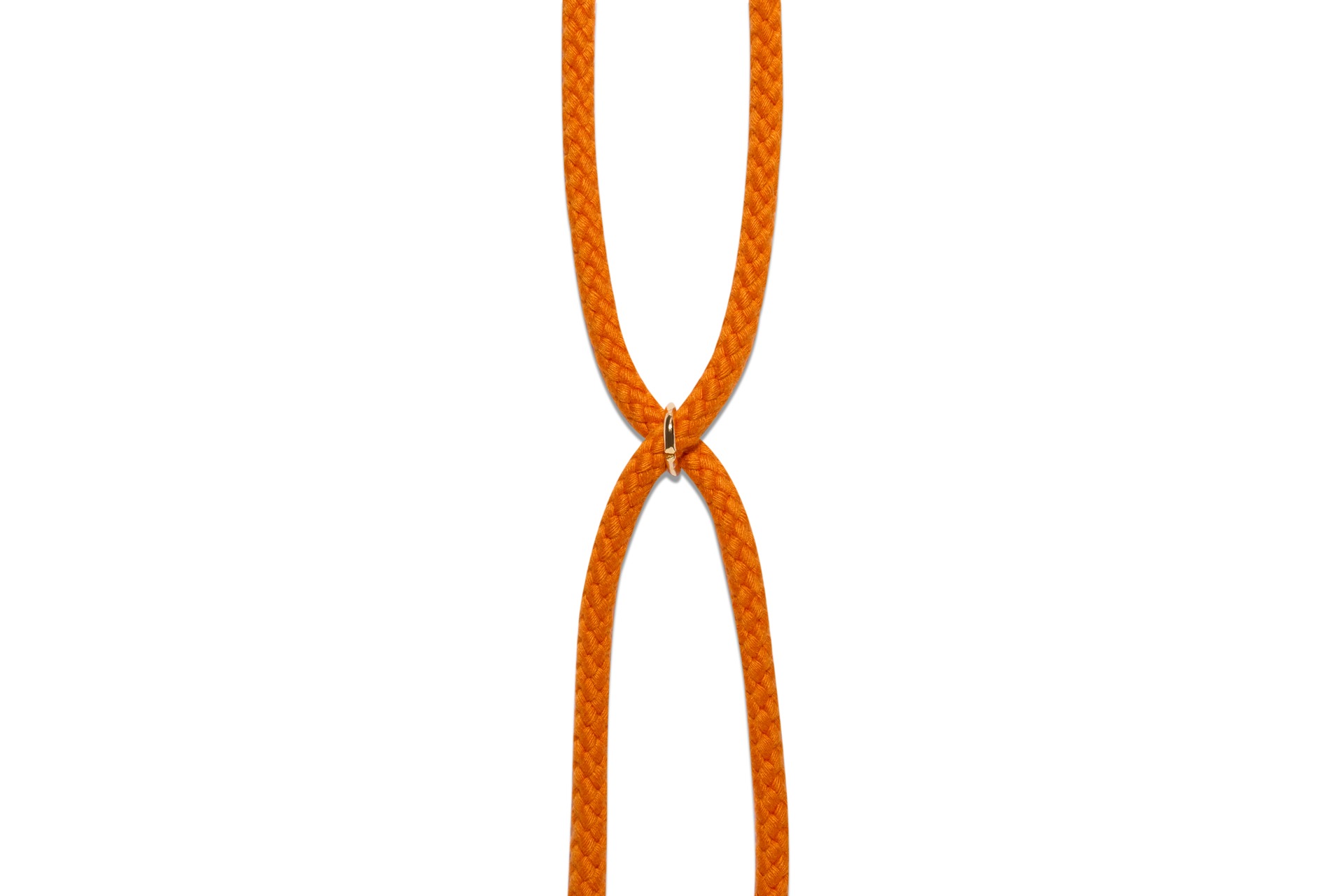 Éventail Take Away Orange - Duvelleroy